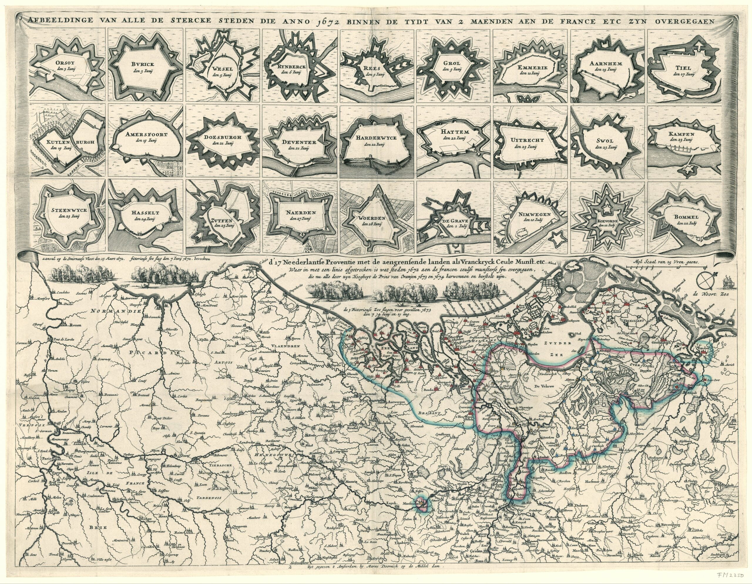 Herdenking Rampjaar 1672 – Studiekring Historische Cartografie